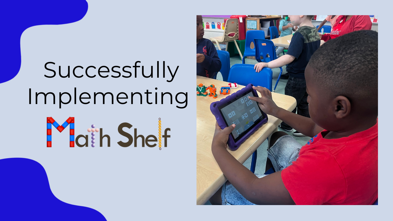 Math Shelf Online Training Implementing Math Shelf